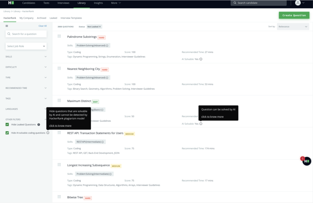 AI Can Pass (Some) Test Questions. Now What? - HackerRank Blog AI Can Pass (Some) Test Questions. Now What? - HackerRank Blog