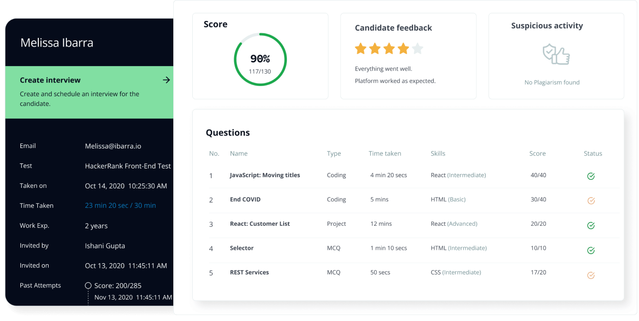 University Hiring Hackerrank